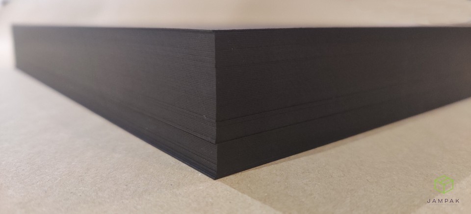 Black Card Paper Popset 80gsm/135gsm/170gsm/290/320gsm/400gsm Crafts ...