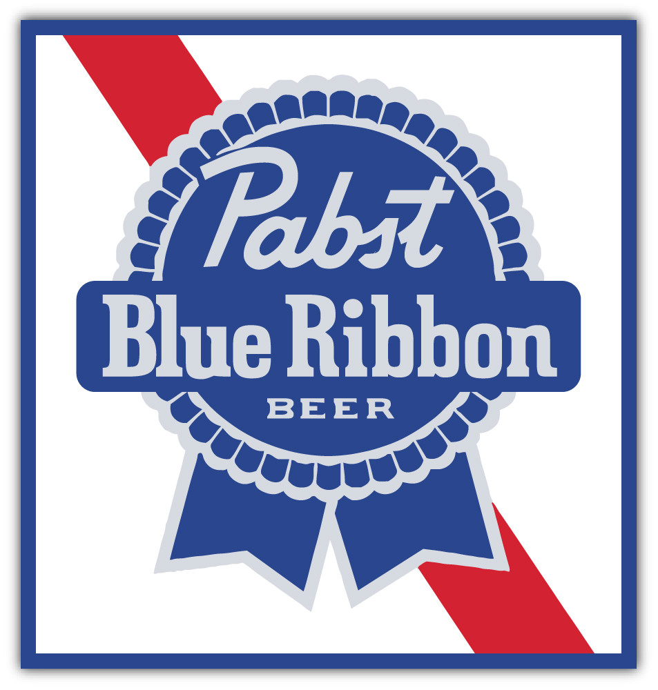 Pabst Blue Ribbon Logo Vector