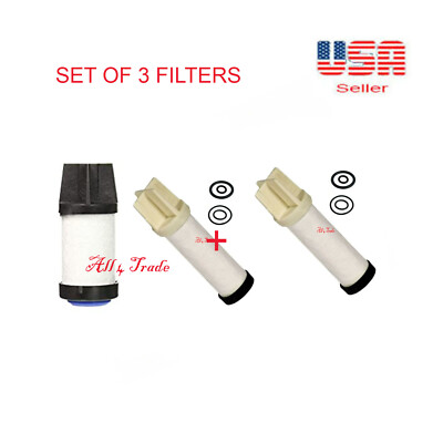 1 Low Pressure + 2 x High Pressure Natural Fuel Filter Fit:Honda Civic ...