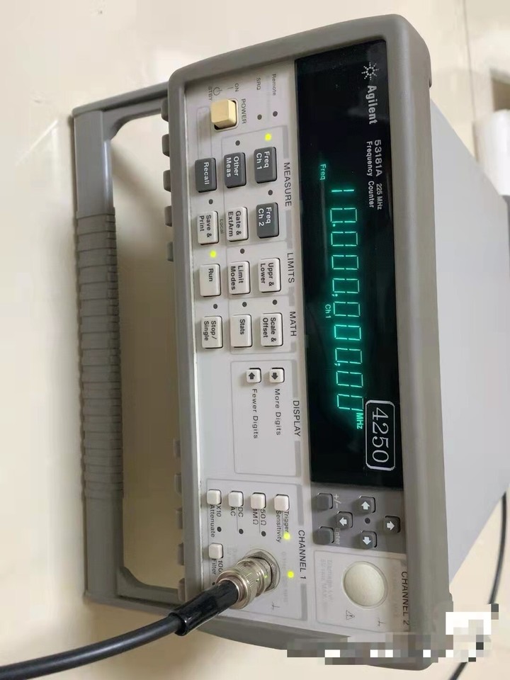 HP/Keysight Agilent 53181A Universal Frequency Counter 225MHZ// | eBay