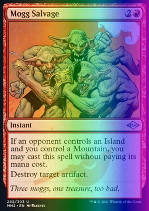 Magic the Gathering MTG Mogg Salvage (282) Modern Horizons 2 NM FOIL | eBay