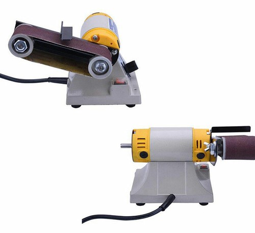 DIY Belt Sender Accessory For Small Electric Bench Grinder Machine with ...