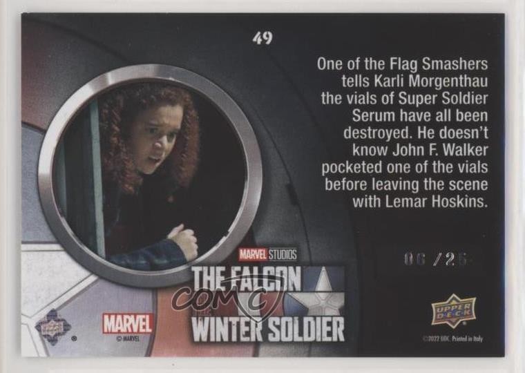 2022 Marvel Studios' The Falcon and Winter Soldier 6/25 Karli ...