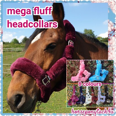 MEGA COMFORT SUPER SOFT FLUFFY FAUX MINK FUR SHEEPSKIN HEADCOLLAR | eBay