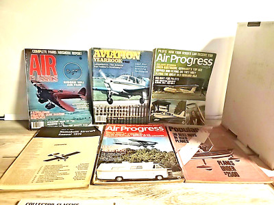 POPULAR FLYING VTG MAGAZINES AIR PROGRESS AVIATION YEARBOOK AIR ...