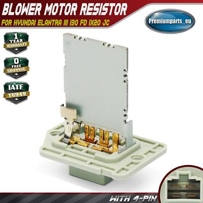 Heater Blower Resistor for Hyundai Elantra III i30 FD ix20 JC ix35 ...