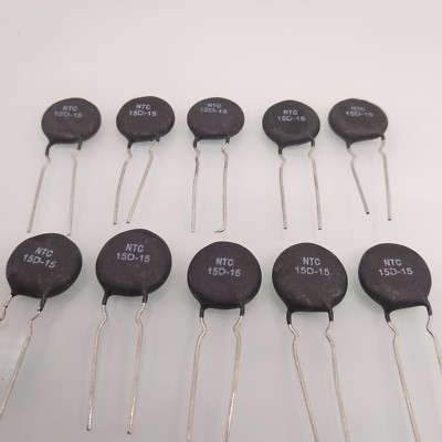 US Stock 10x NTC 15D-15 Thermistor Resistor In Rush Current Limiter 15 ...