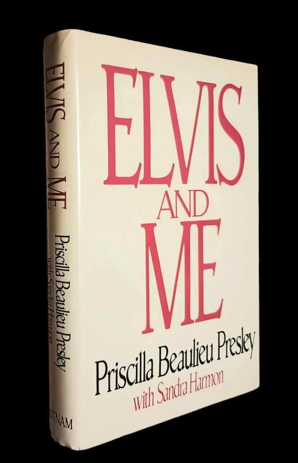 Elvis & Me Book Sandra Harmon Priscilla Presley 1985 Hardcover HCDJ Biography 9780399129841| eBay