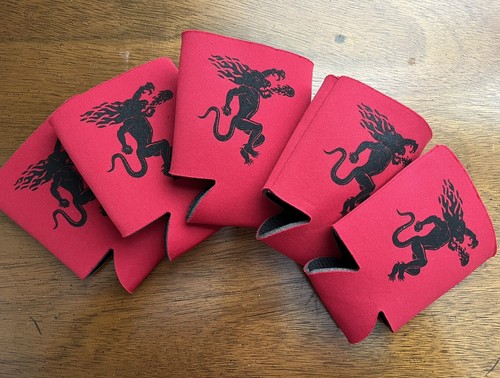 Fireball Cinnamon Whisky Devil Logo - Can or Bottle Coozie.. Set Of 5 ...