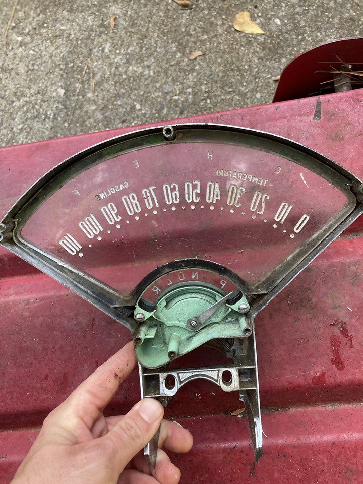 1955 1956 55 56 Chevy Bel Air Instrument Cluster Speedometer Gauges ...