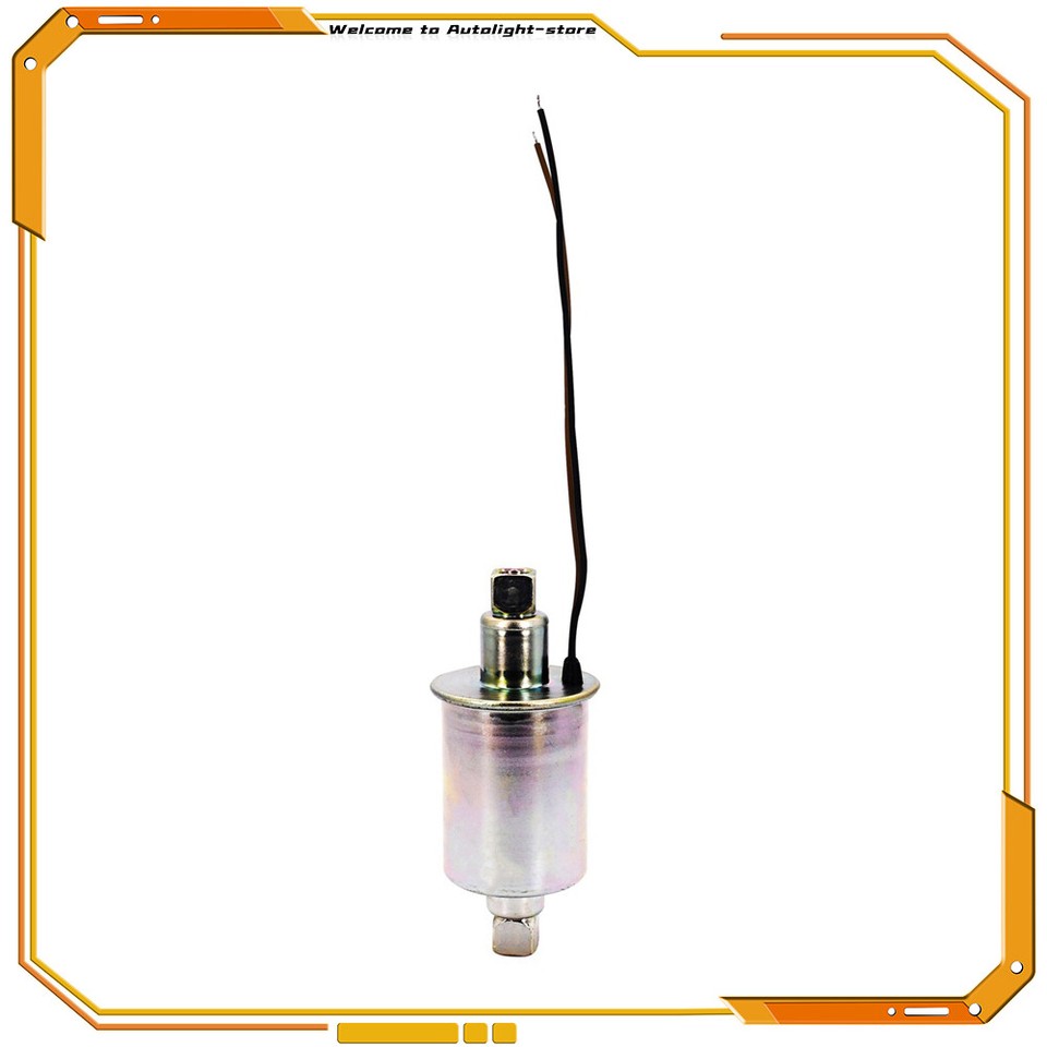 Universal 6 Volt Carbureted Inline w/ Installation Kit Fuel Pump E8011 ...