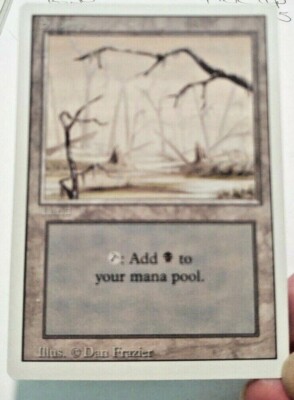 MTG Swamp Revised Edition Regular Land New Old Stock See Description | eBay