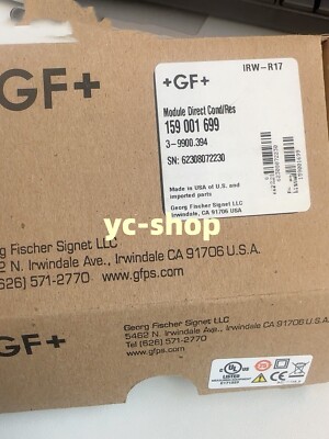 new +GF+ 3-9900.394 159001699 Conductivity Module Flow Sensors Fast ...