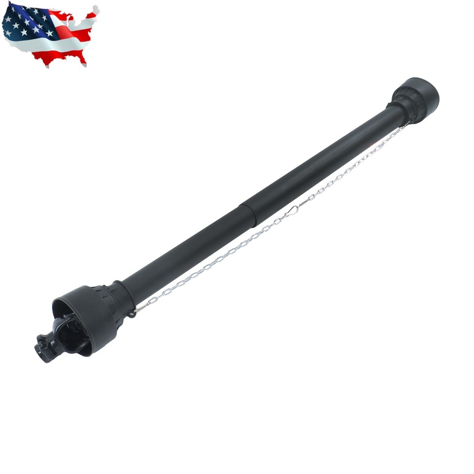 T4 43-61in PTO Shaft PTO Drive Shaft 1-3/8" 6 Spline Round End for ...