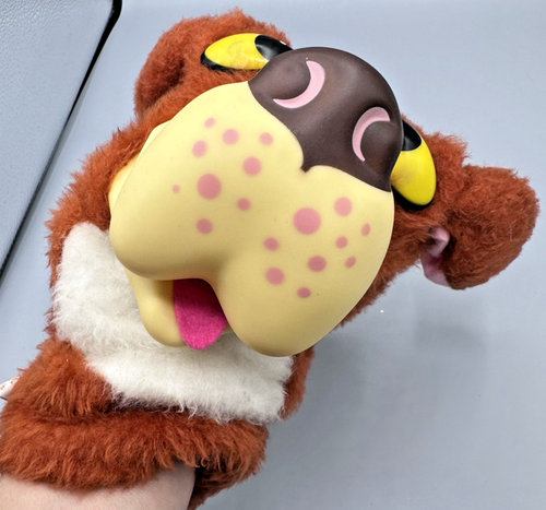 Mattel Jabberjaw Bernardo Puppet VNTG 10"St Bernard Dog Plush 1968 Does ...
