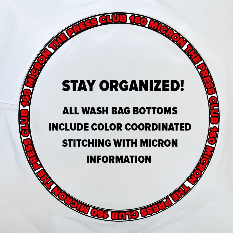The Press Club's Frenchy Cannoli 5 Gallon All-Mesh Bubble Wash Bags 5 ...