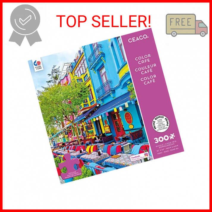 Ceaco - Scenic Photography - Color Café - 300 Piece Jigsaw Puzzle | eBay