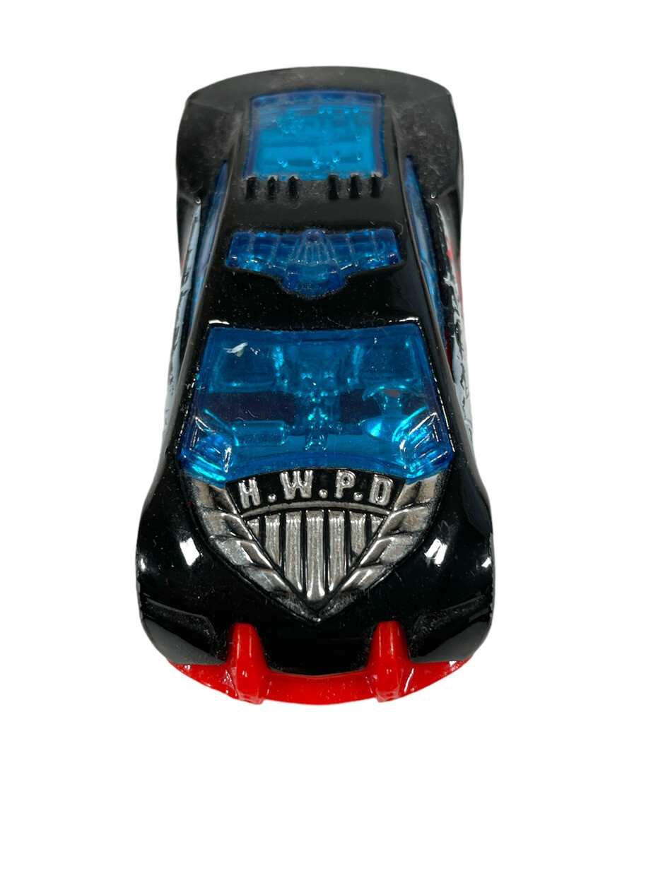 2010 Hot Wheels HWPD Police Car, #26 Black with Blue Tinted Windows | eBay