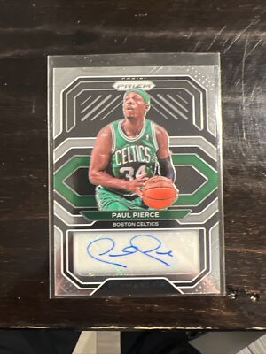 Paul Pierce Prizm 20-21 Penmanship PE-PP1 Autograph. Silver | eBay
