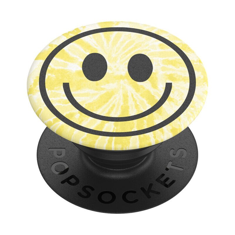 NEW!- PopSockets PopGrip - Swappable Top w/ Grip - Dye Smiley | eBay
