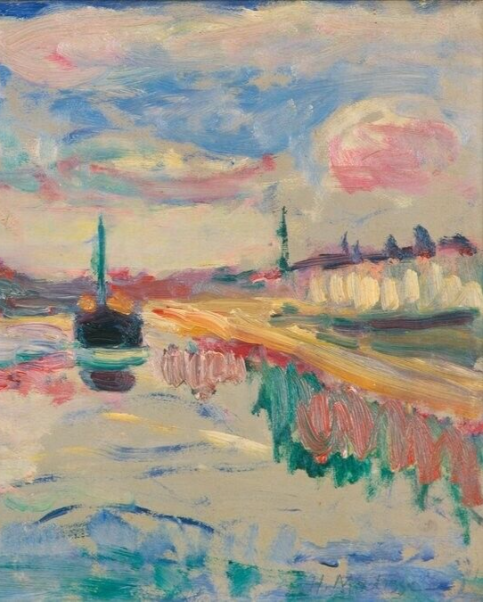 Henri Matisse Signed Oil Painting on Canvas 16x24 in Modern Art .. | eBay