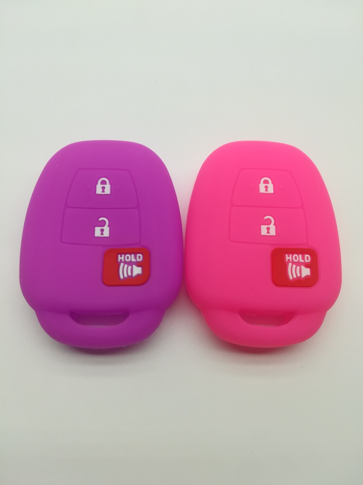 2pcs key Cover for for 2013 2014 2015 2016 2017 2018 2019 Toyota RAV4 ...