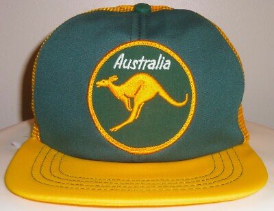 NEW VTG 80's AUSTRALIA WALLABIES SOCCEROOS NATIONAL SUNBURST SOCCER ...