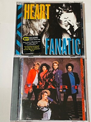 HEART Fanatic CD +BONUS S/T Self Titled CD !!! | eBay