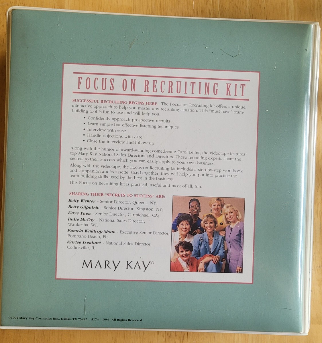 Overcoming Objections Mary Kay