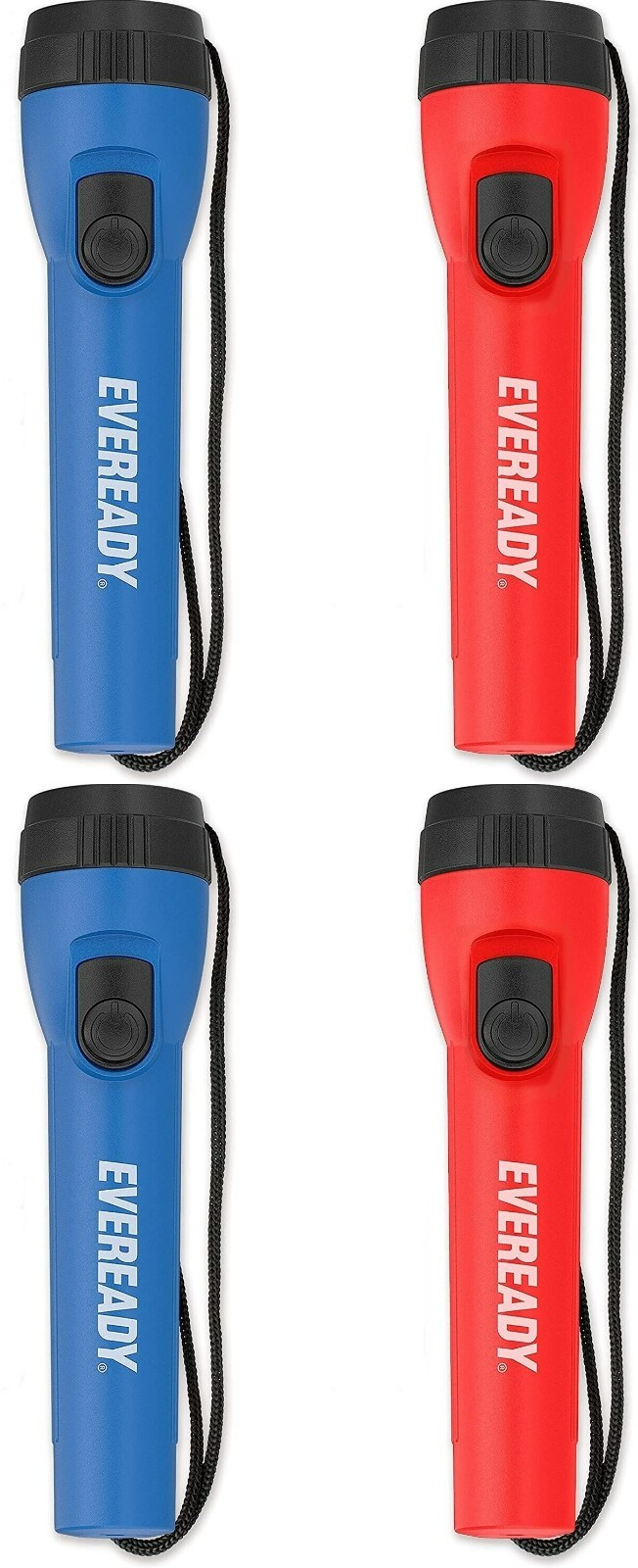 Eveready LED Flashlight Set 5.75 inch Colors May Vary Blue Red or ...