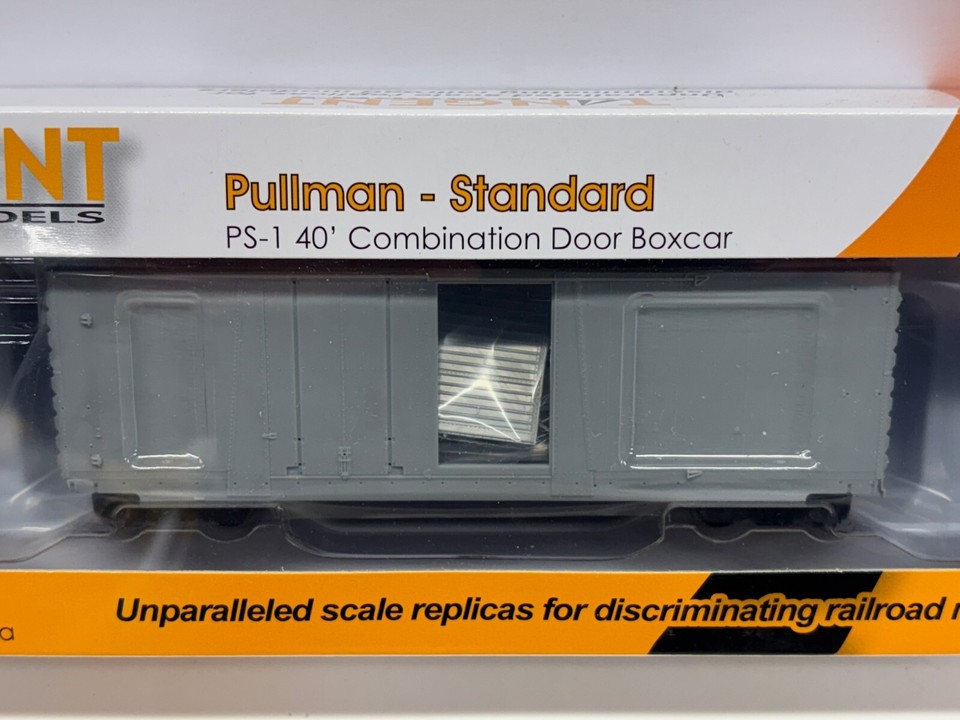Tangent HO Undecorated PS-1 40' Combination Door Box Car Kit 26052-02 ...
