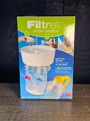 3M Filtrete Water Station WS01-WH Filtered Water Bottle Filling Station ...