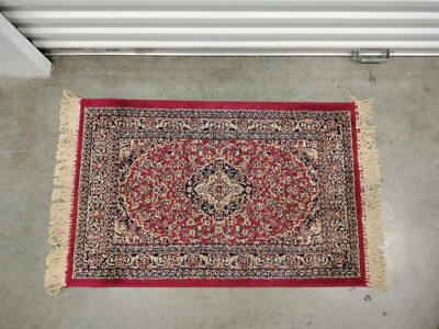 Vintage Traditional Floral Royal Keshan Persian Area Rug wool Handmade ...