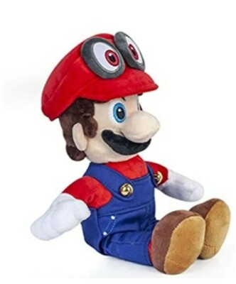 Super Mario Plush Toy Odyssey Cappy 32Cm. Bros Doll Hat | eBay