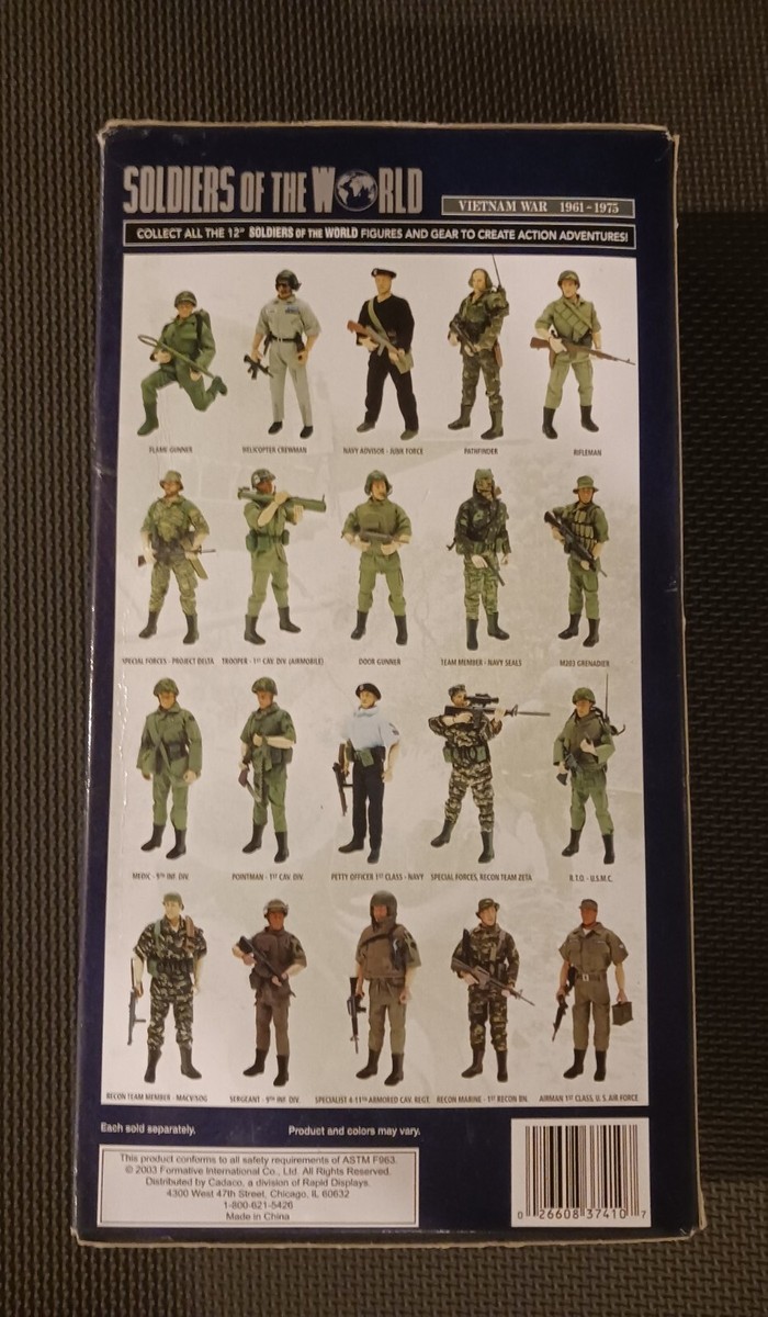 12 Inch Action Figures Soldiers Of The World