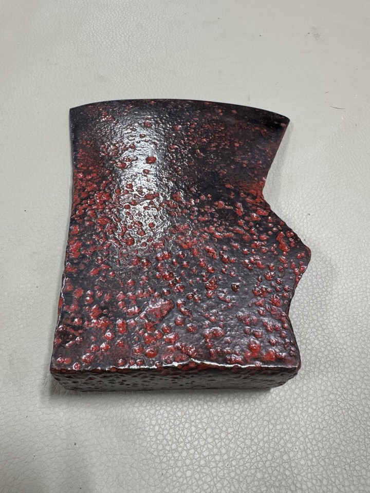 Vintage Jersey Pattern Repurposed Single Bit Axe Head | eBay