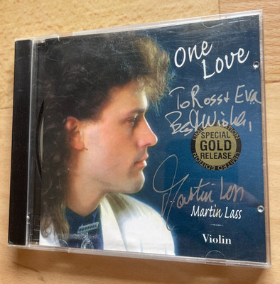 MARTIN LASS SIGNED CD - ONE LOVE. VIOLIN | eBay Australia