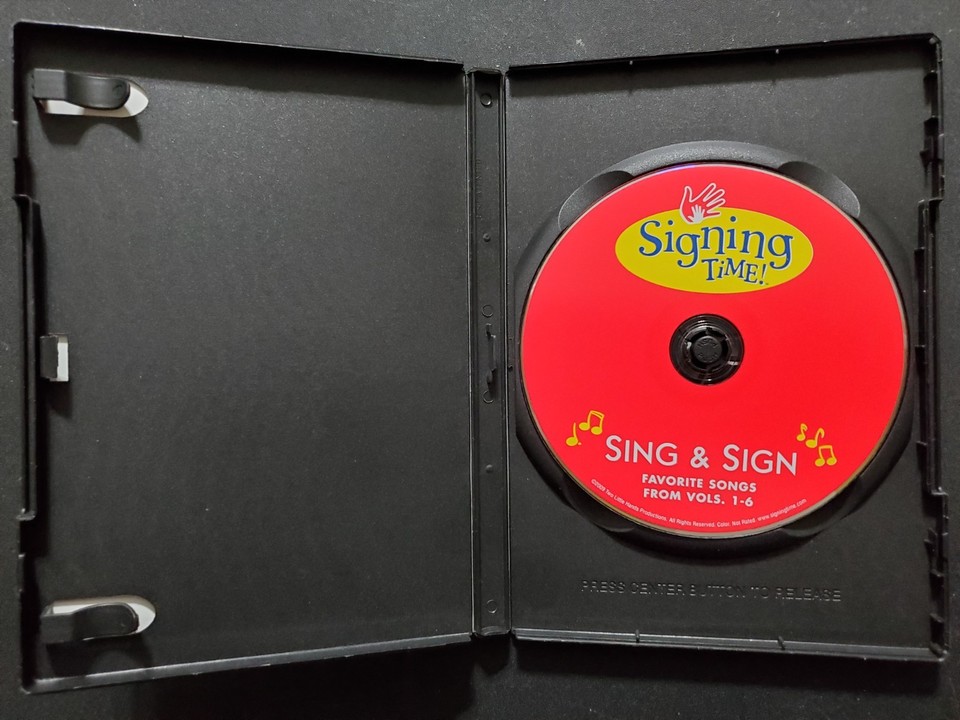 Signing Time!: Sing & Sign DVD Favorite Songs from Vols. 1 - 4 ...