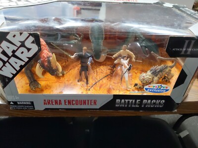 HASBRO ToysRUS Exclusive Star Wars ARENA ENCOUNTER BATTLE PACKS 30th ...
