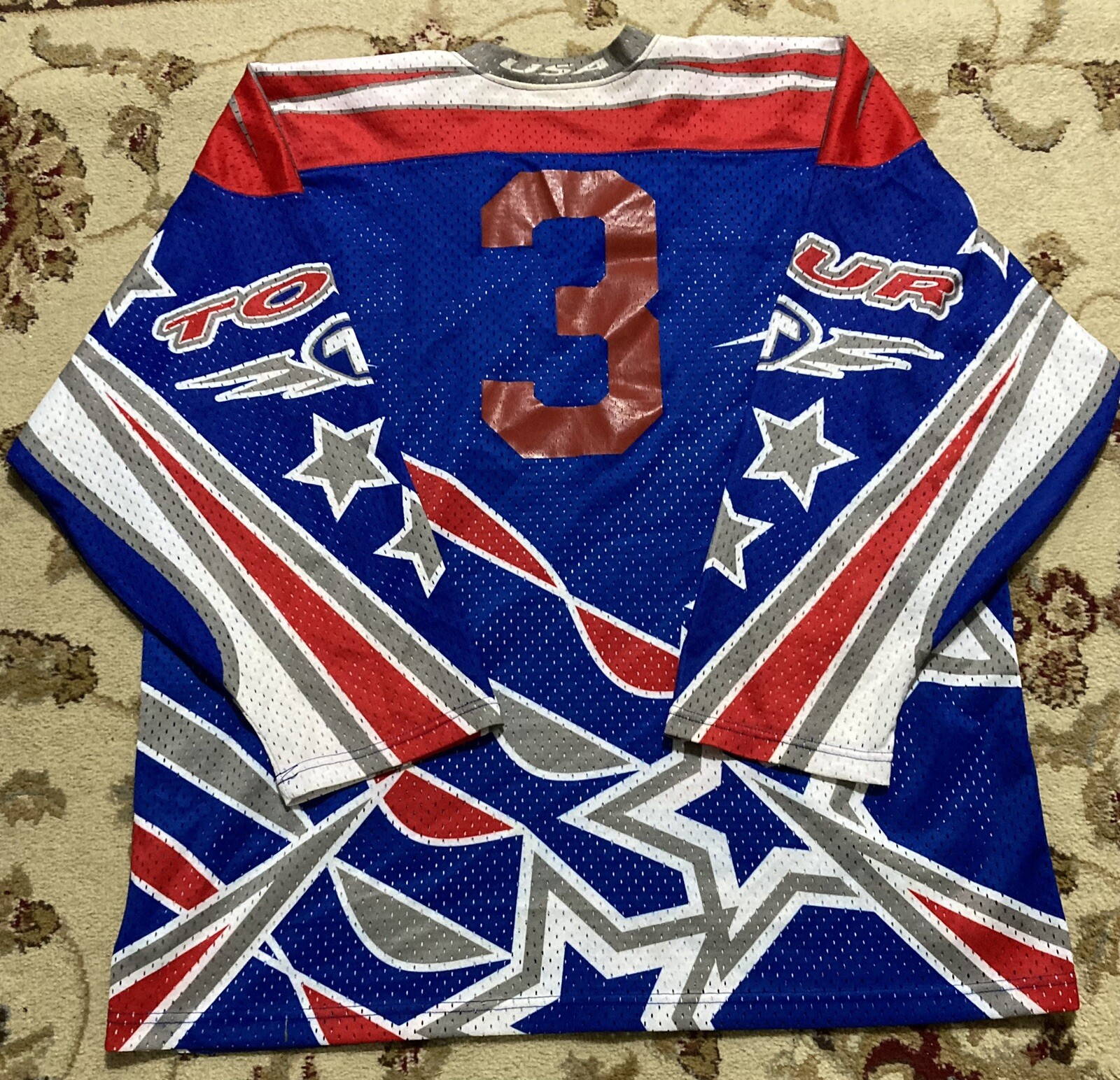 OFFICIAL TOUR TEAM USA ROLLER HOCKEY JERSEY SIZE L EBay official-tour-team-usa-roller-hockey-jersey-size-l-ebay