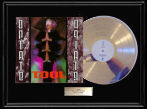 TOOL OPIATE WHITE GOLD SILVER PLATINUM TONE RECORD LP RARE NON RIAA ...