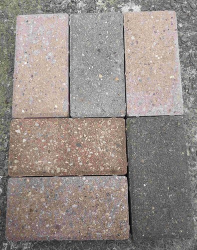 Block Paving - 120 reclaimed blocks in brindle colour 20x10x5cm ...