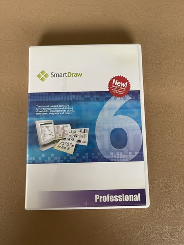 SMART DRAW 6 PROFESSIONAL Windows 95/98/2000/XP SERIAL # INCLUDED | eBay