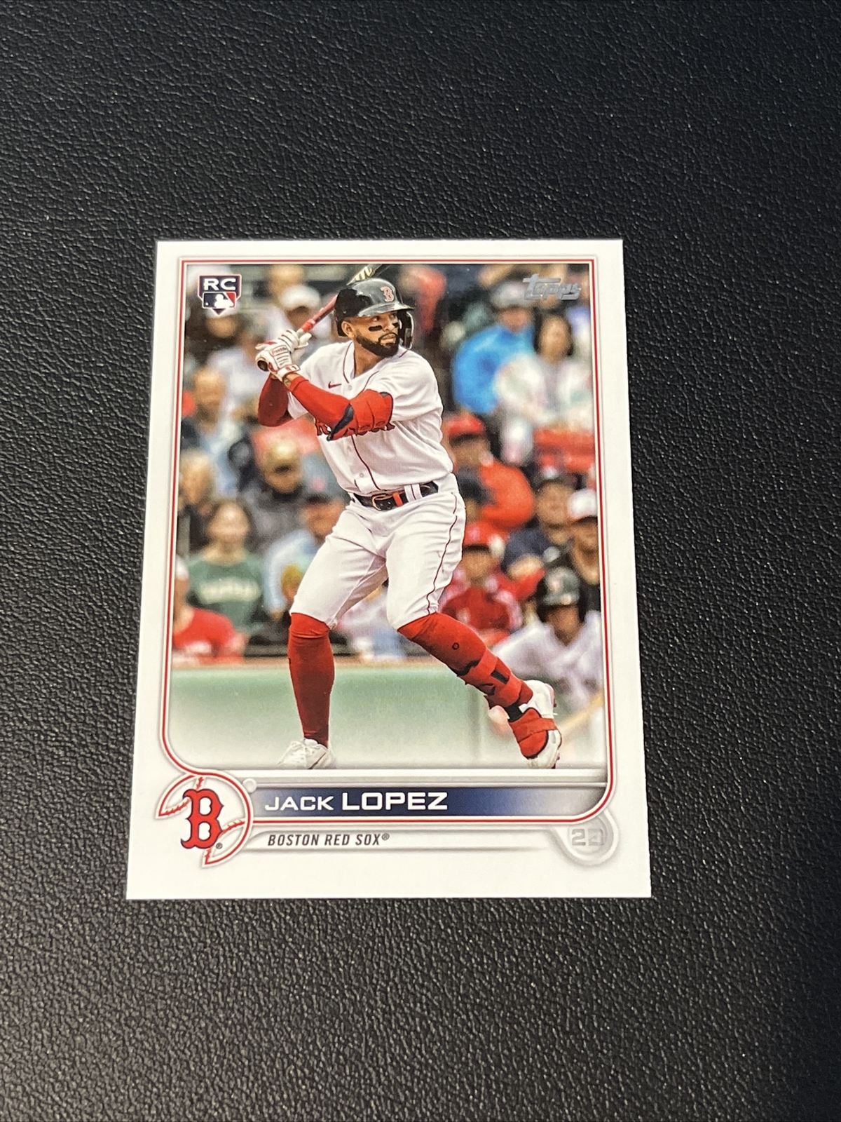 2022 Topps Series 2 Card #418 - Jack Lopez Rookie (Red Sox) | eBay