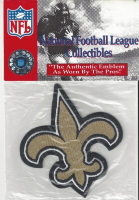 New Orleans Saints Jersey Patch Official NFL Original Package National ...