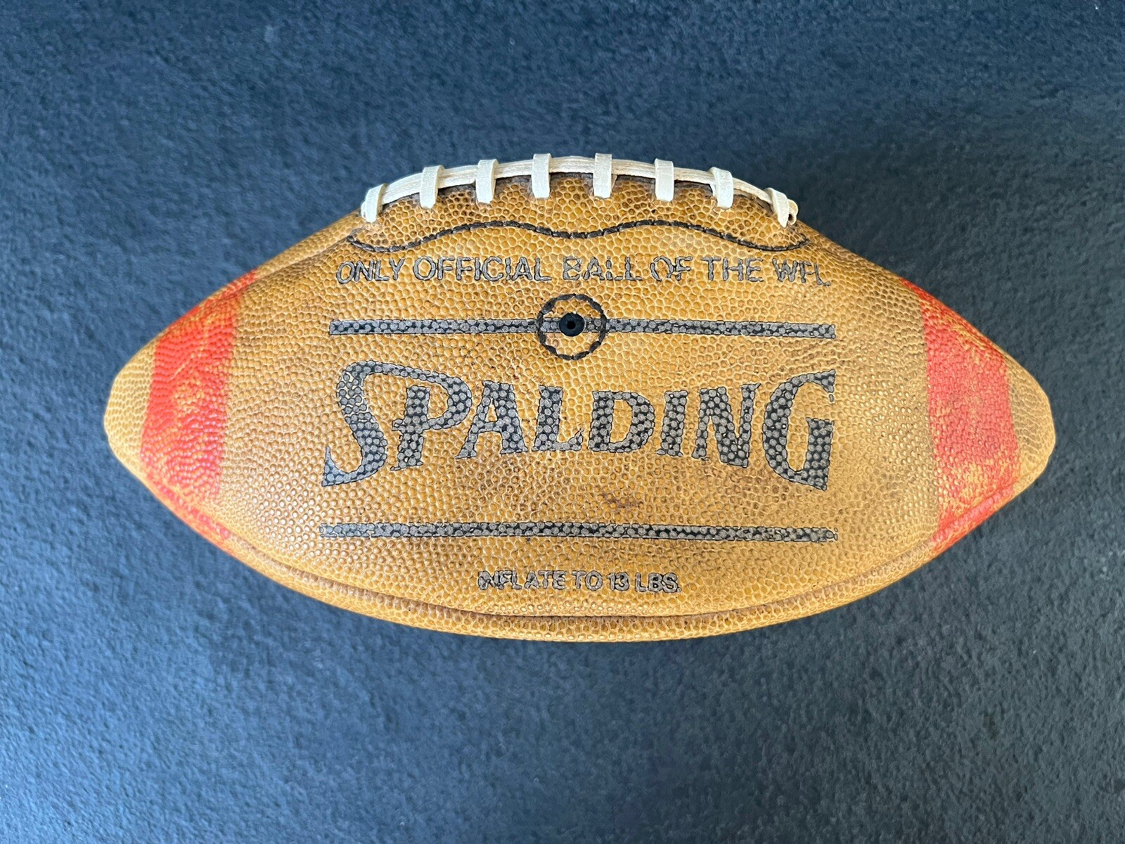 WFL World Football League Official Football By SPALDING. Rare! | eBay