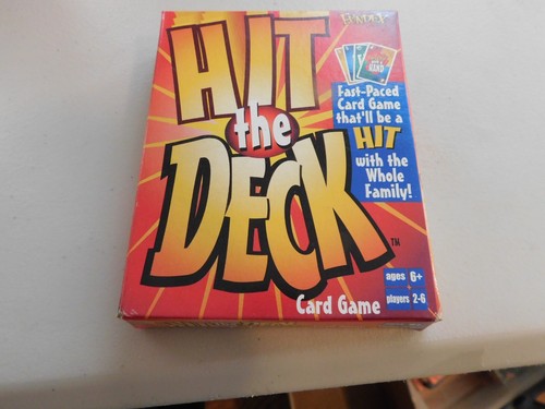 VINTAGE 2001 HIT THE DECK CARD GAME 2-6 PLAYERS COMPLET SET | eBay