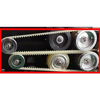 4 PCS 440 mm Gear Belt Tooth Belt Continuous Sealing Machine Band ...