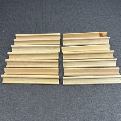 Lot of 14 Scrabble Wooden Tile Racks Trays Holders Replacement Pieces ...