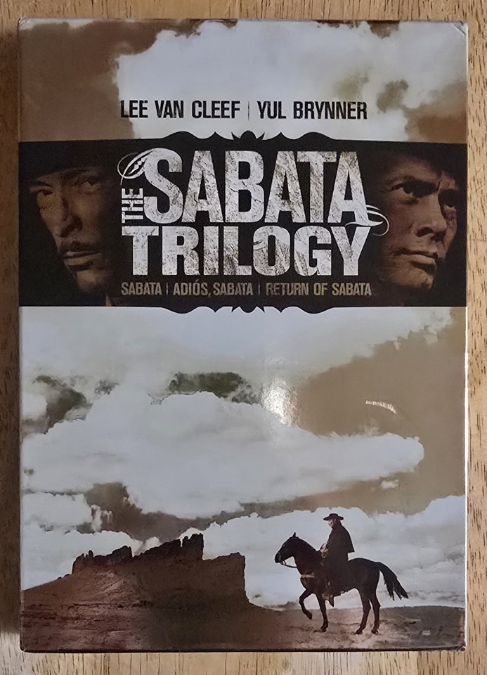 The Sabata Trilogy DVD SET Sabata, Adios Sabata, Return of Sabata ...